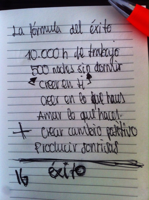 La Fórmula del Éxito